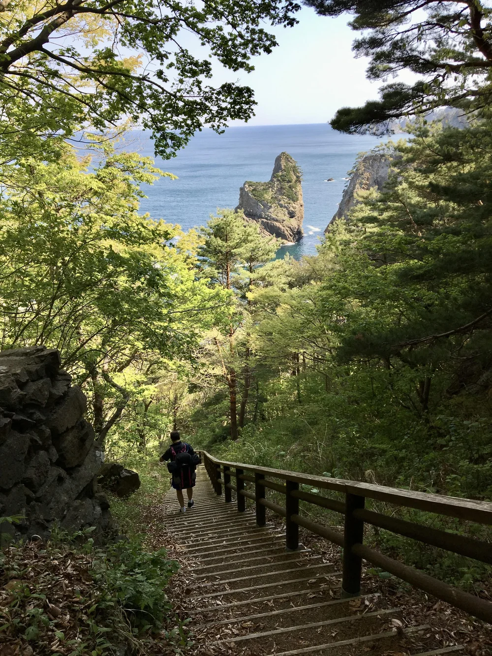 Fudai to Tanohata (Kitayamazaki Cliffs - 2 Days) — Michinoku Coastal Trail