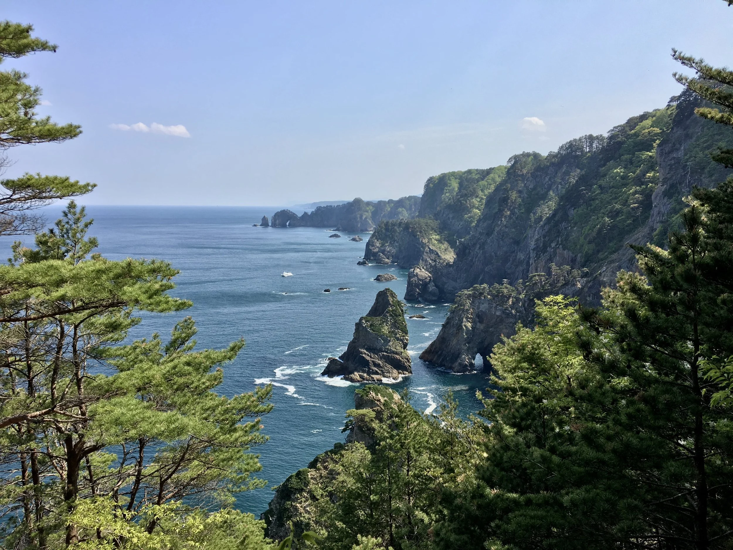Fudai to Tanohata (Kitayamazaki Cliffs - 2 Days) — Michinoku Coastal Trail