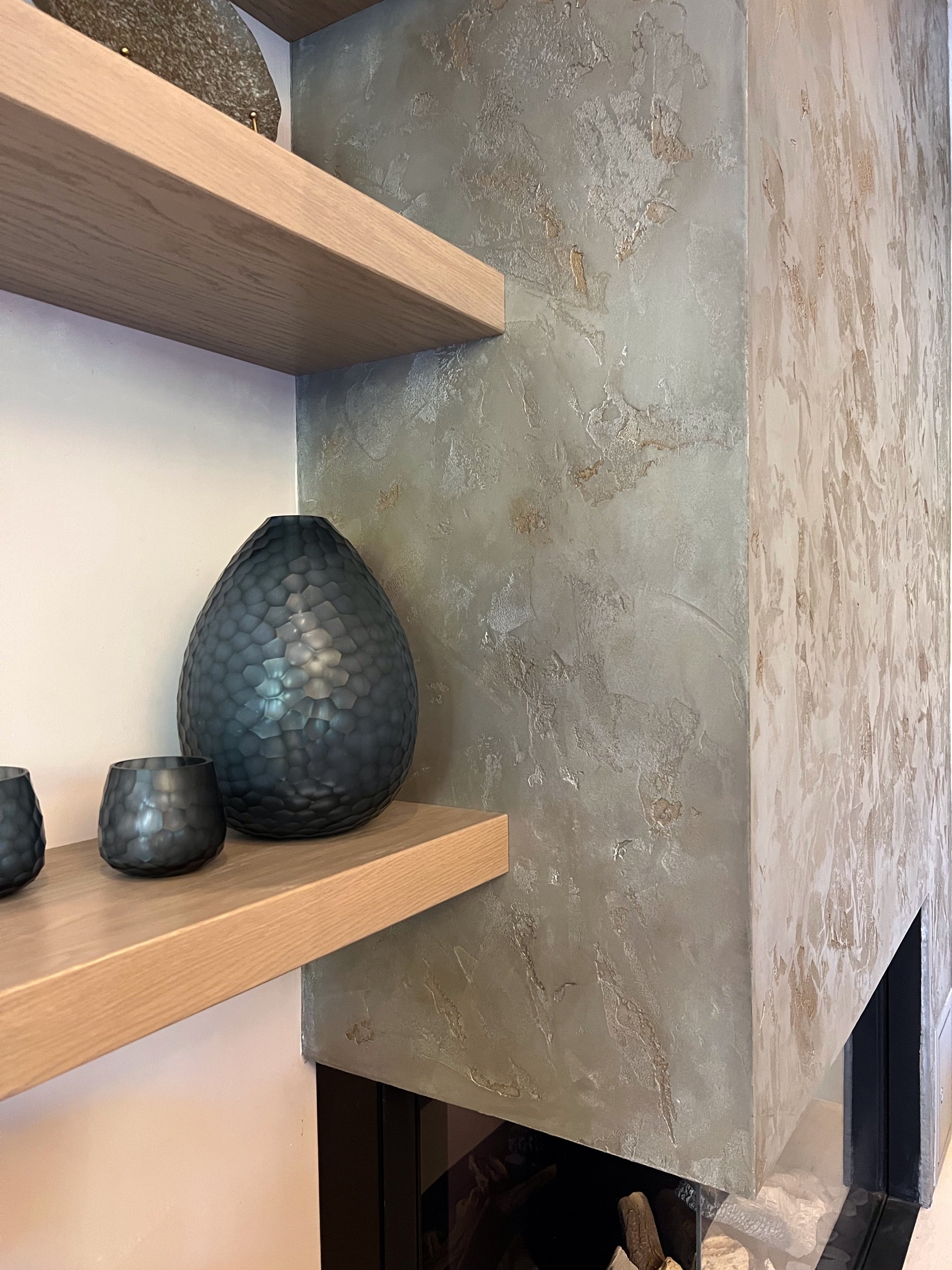 Unique finishes fireplace — FABULOUS FINISHES