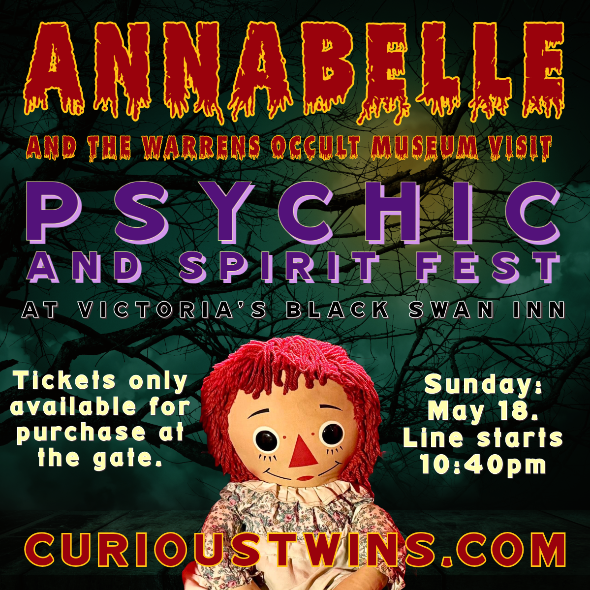 Psychic & Spirit Fest 2025 — Curious Twins Paranormal