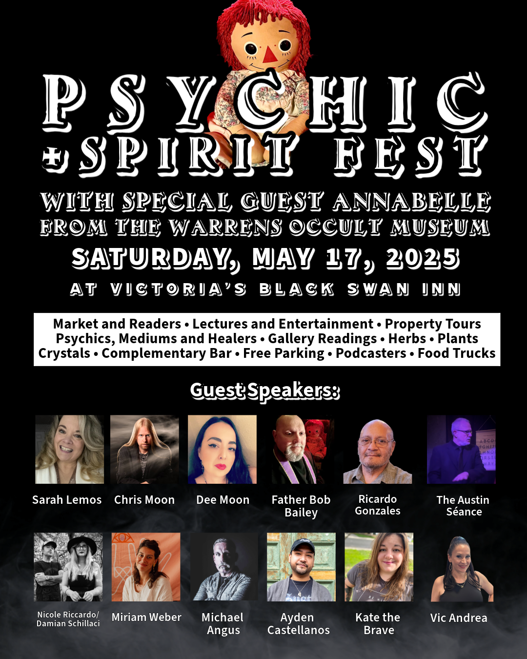 Psychic & Spirit Fest 2025 — Curious Twins Paranormal
