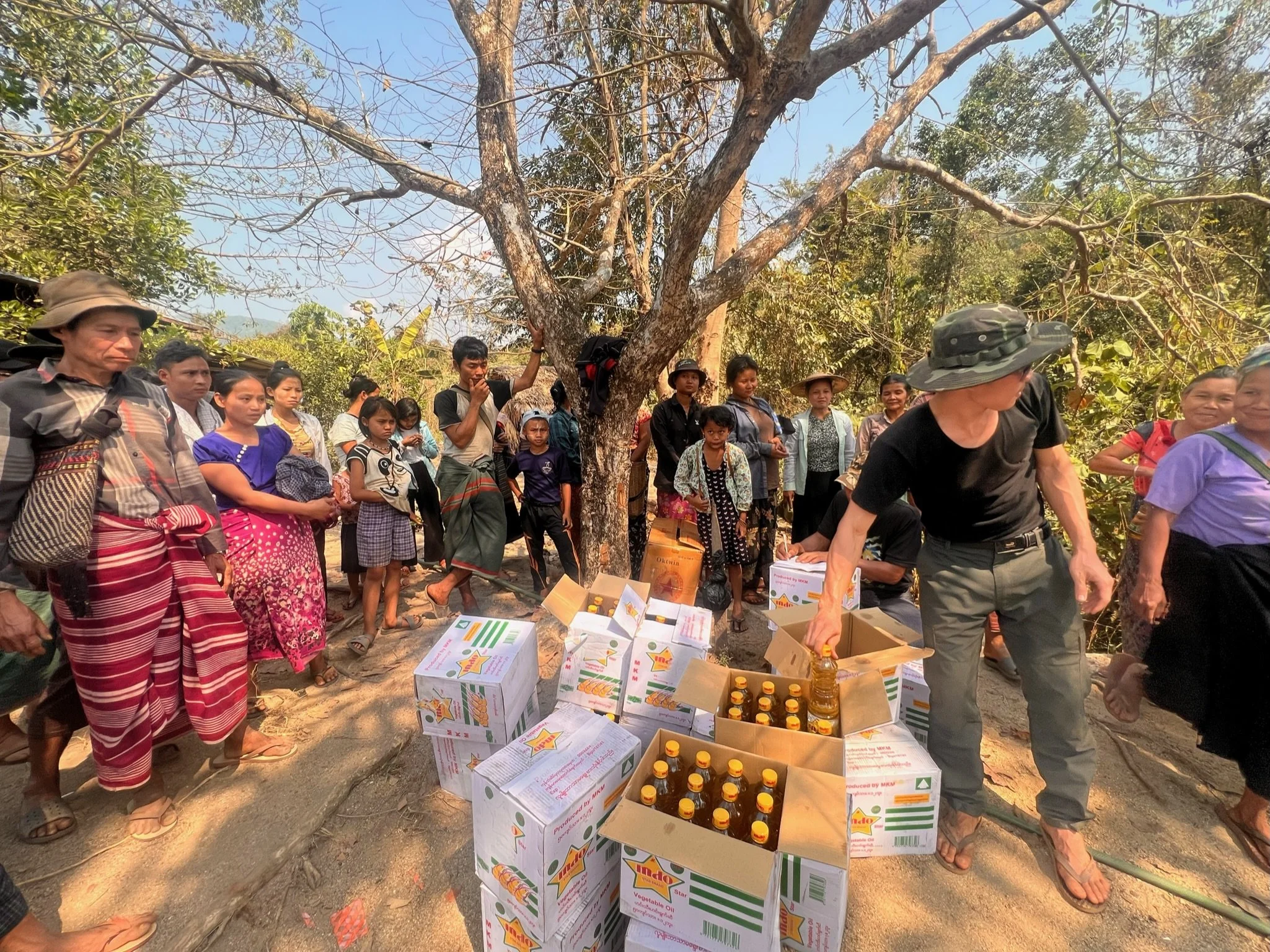 Stronghold stockpiles rice for displaced villagers — Stronghold Rescue ...