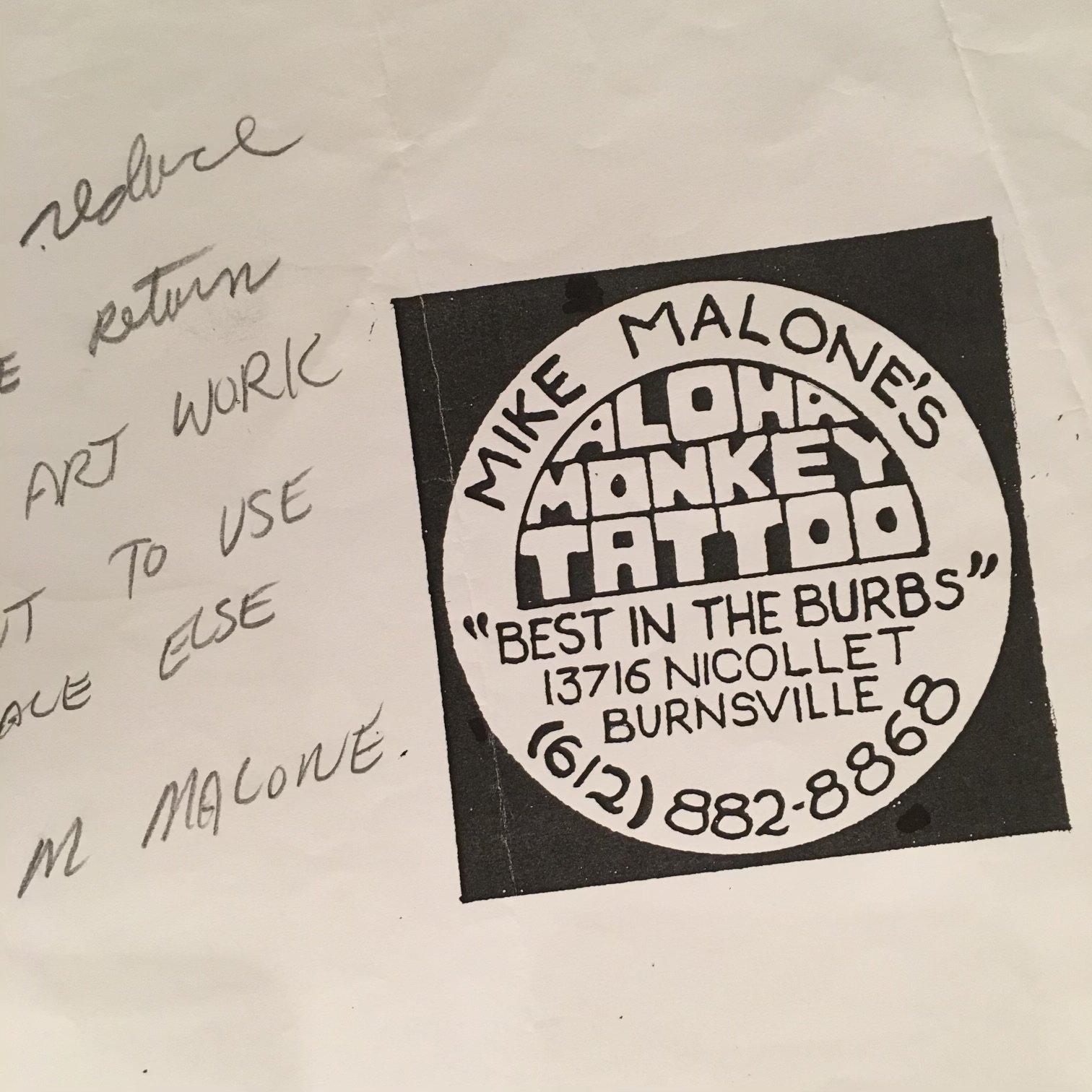 The Colorful Origin of Mike Malone Tattoo — The Aloha Monkey Tattoo ...