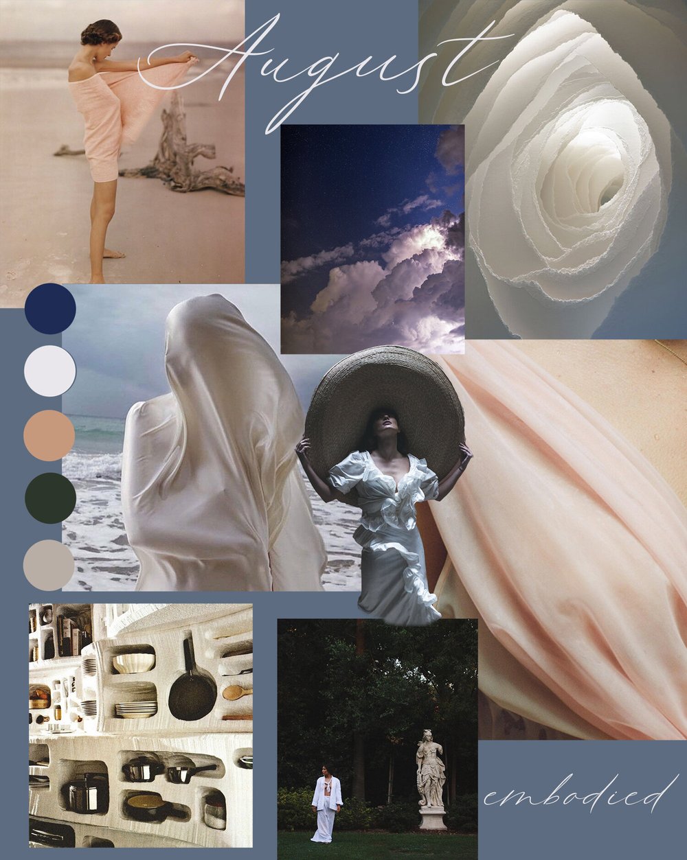 An August 2020 moodboard, intentions, and playlist for branding ...