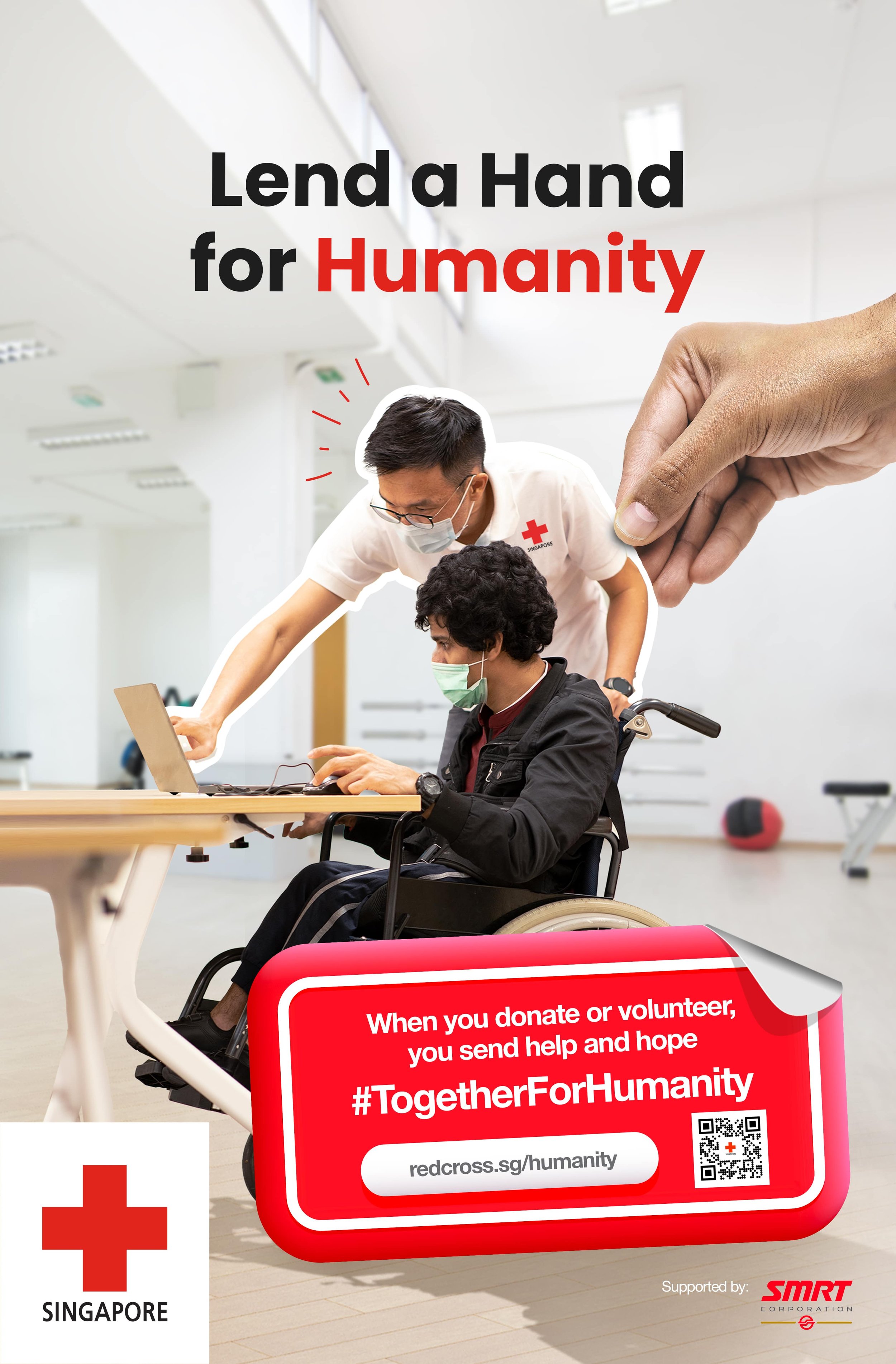 Singapore Red Cross’ Lend a Hand for Humanity Campaign Aims to Get More People to Help — AM ...