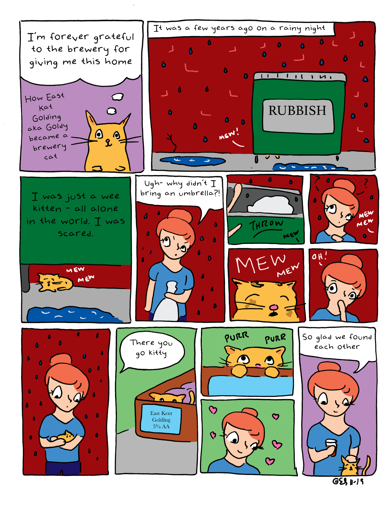 The Adventures of Nelson and Goldy #2 — How East Kat Golding Became a ...