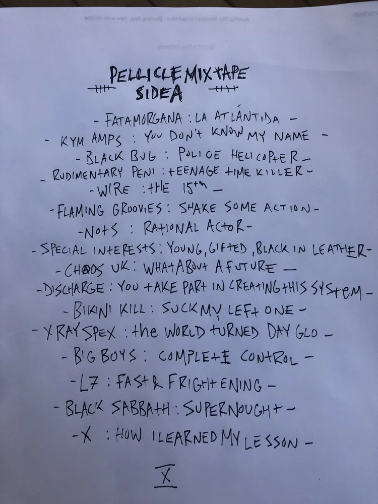 The Pellicle Mixtape Volume 13 — Burning Sky Brewery Founder Mark ...