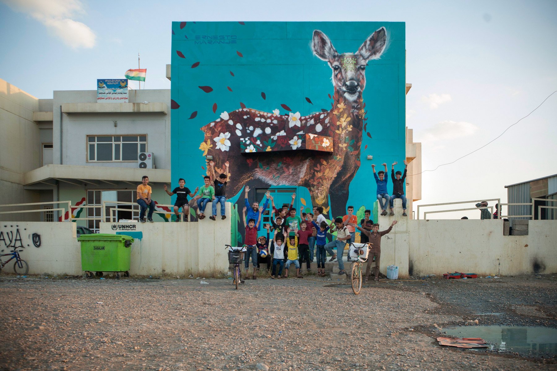 aptART and Ernesto Maranje Mural Work — Ernesto Maranje