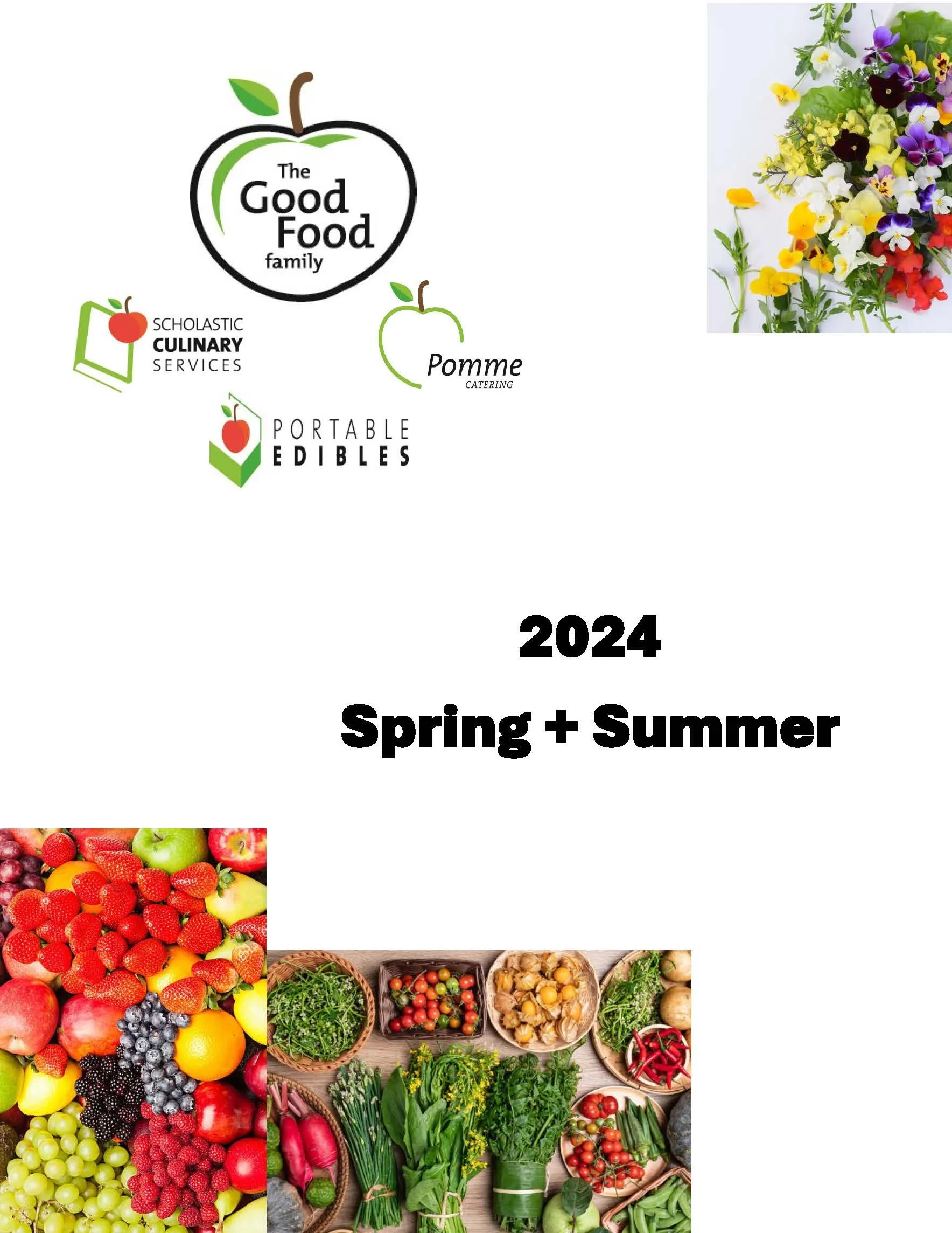 SEASONAL MENUS — Scholastic Culinary Services
