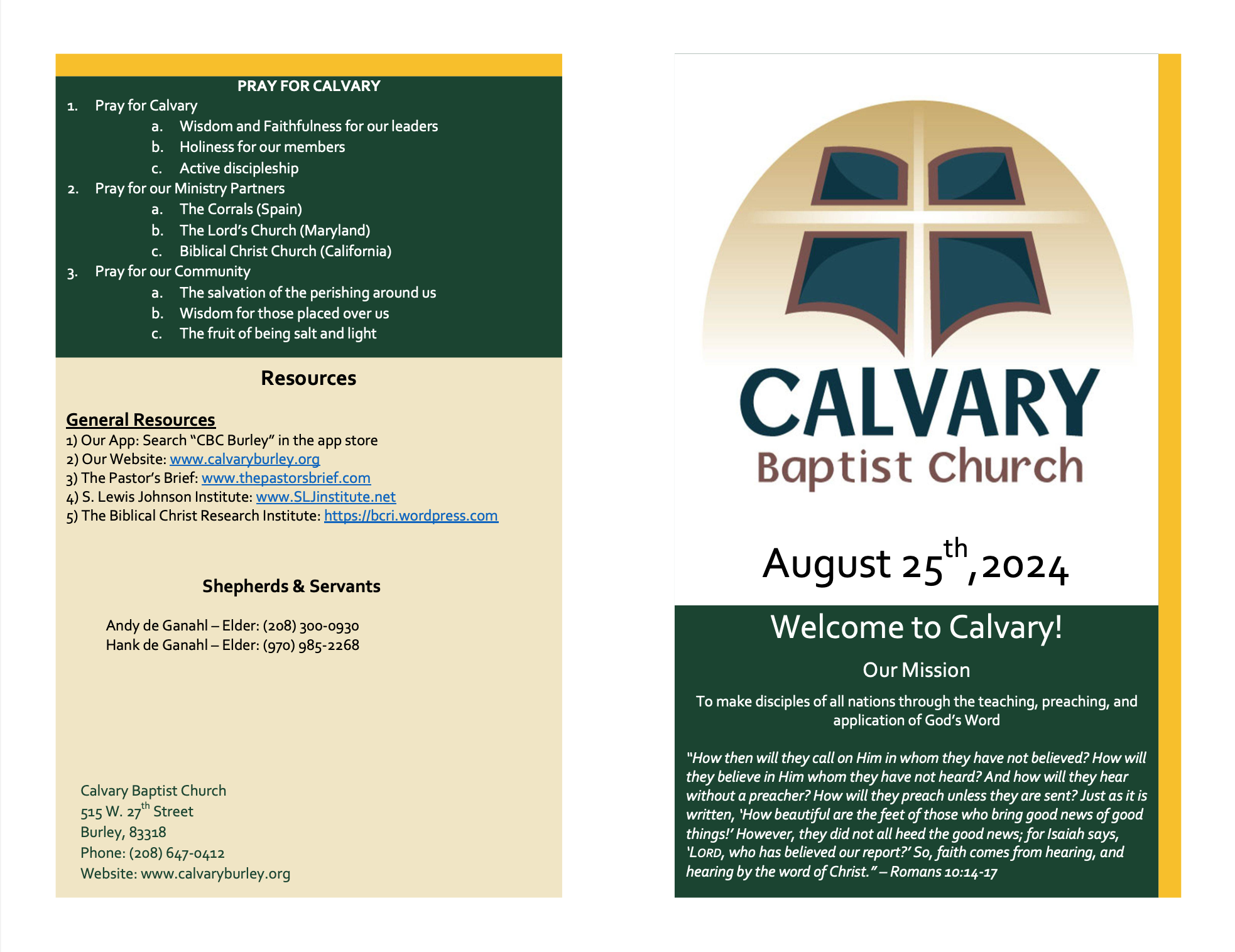 Calvary Baptist Church