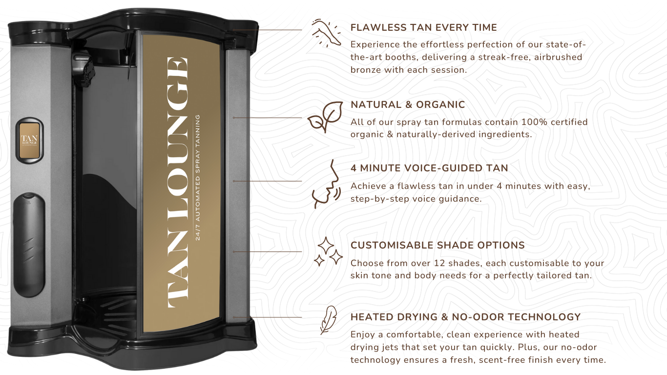 Tan Lounge 24/7 || Automated Spray Tanning