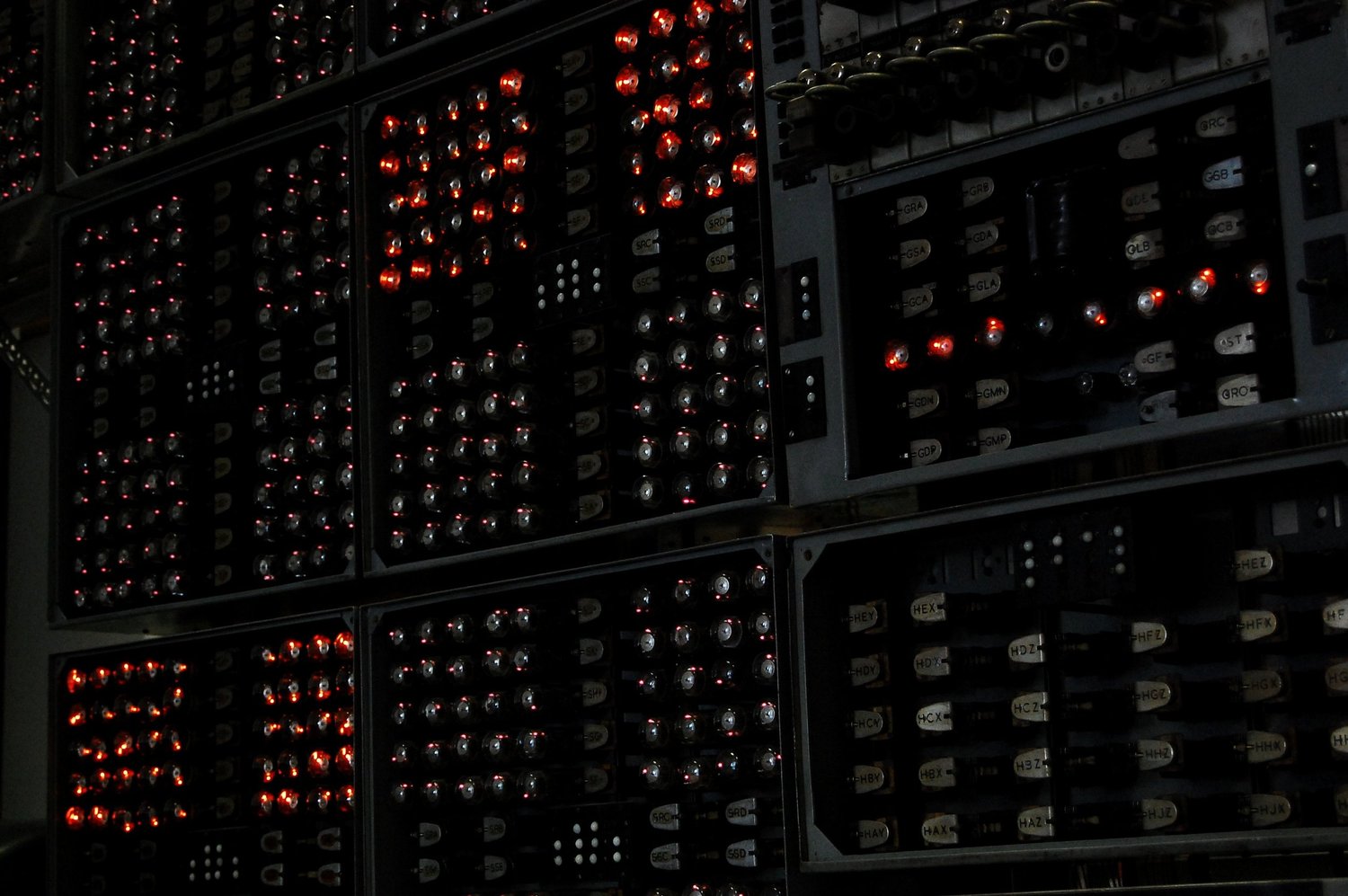 Harwell Dekatron Computer aka W.I.T.C.H. — The National Museum of Computing