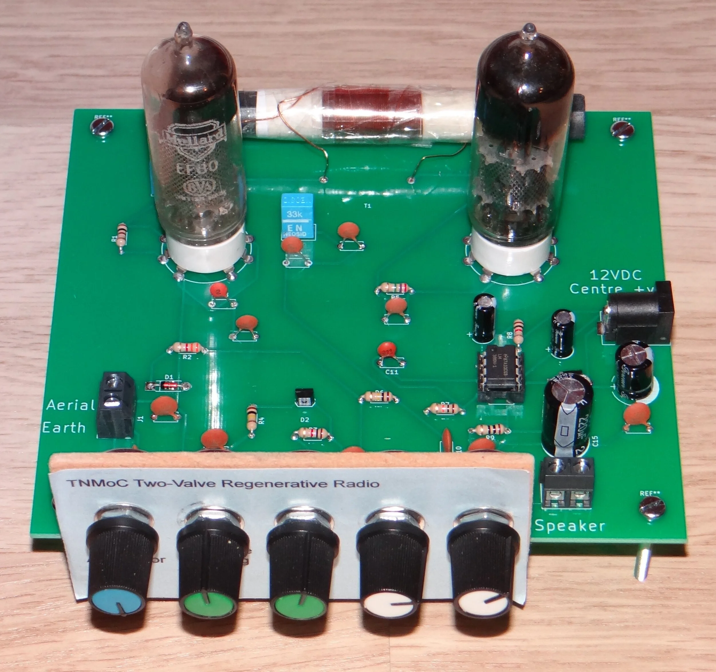 Valve Regenerative Radio Kit — The National Museum of Computing