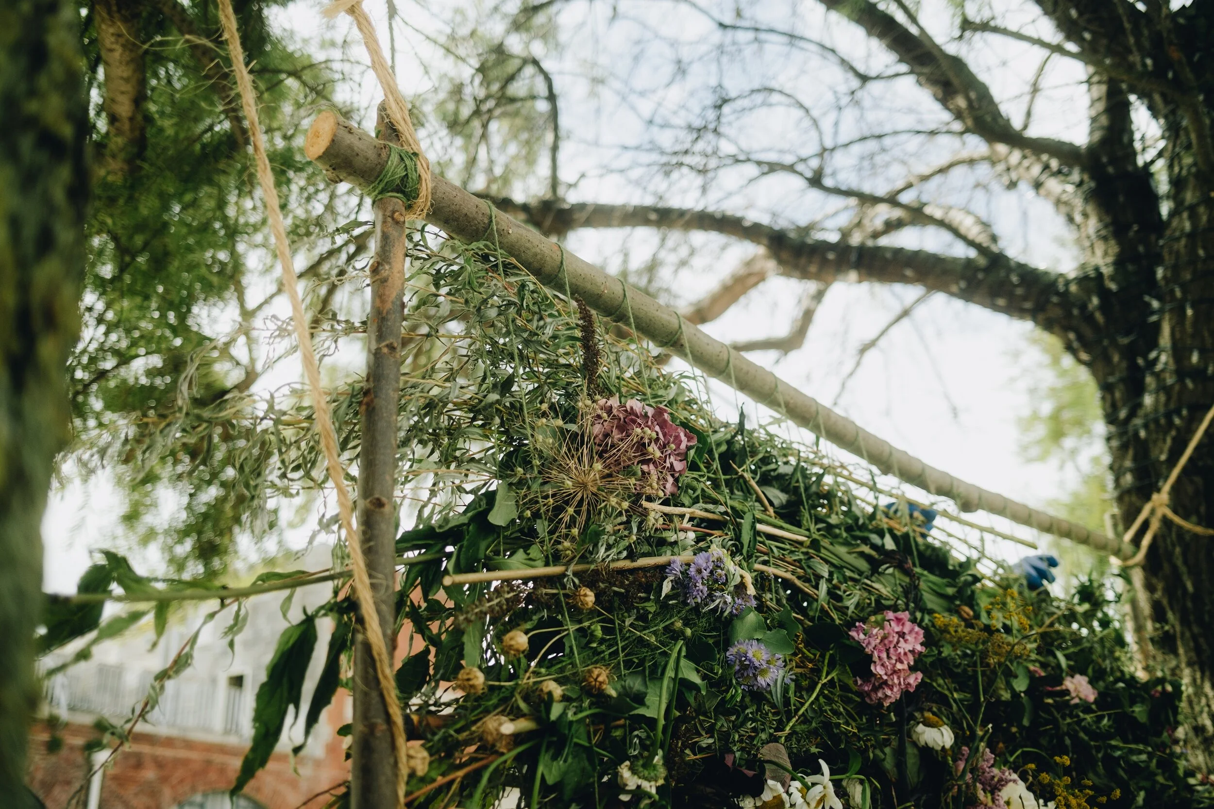 How to make your own forest weave — Alice Hume