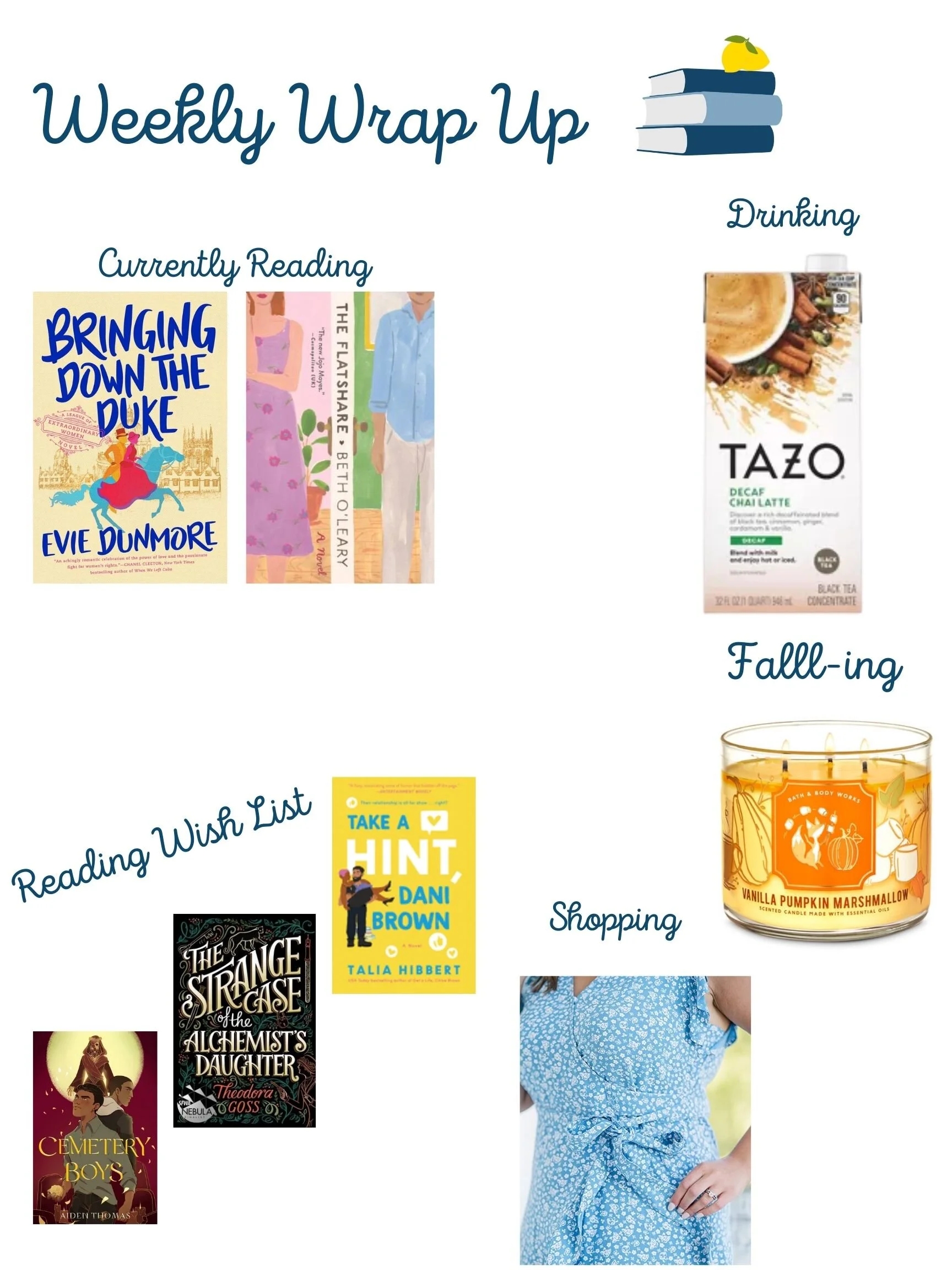 Weekly Wrap Up — Read & Wright