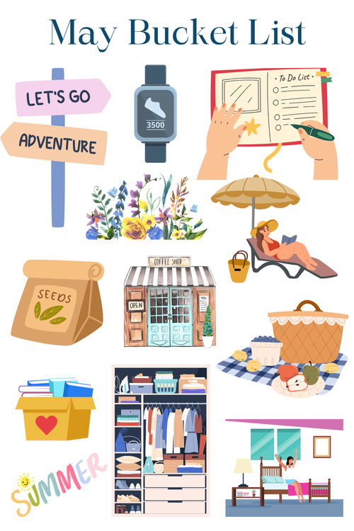 May Bucket List — Read & Wright