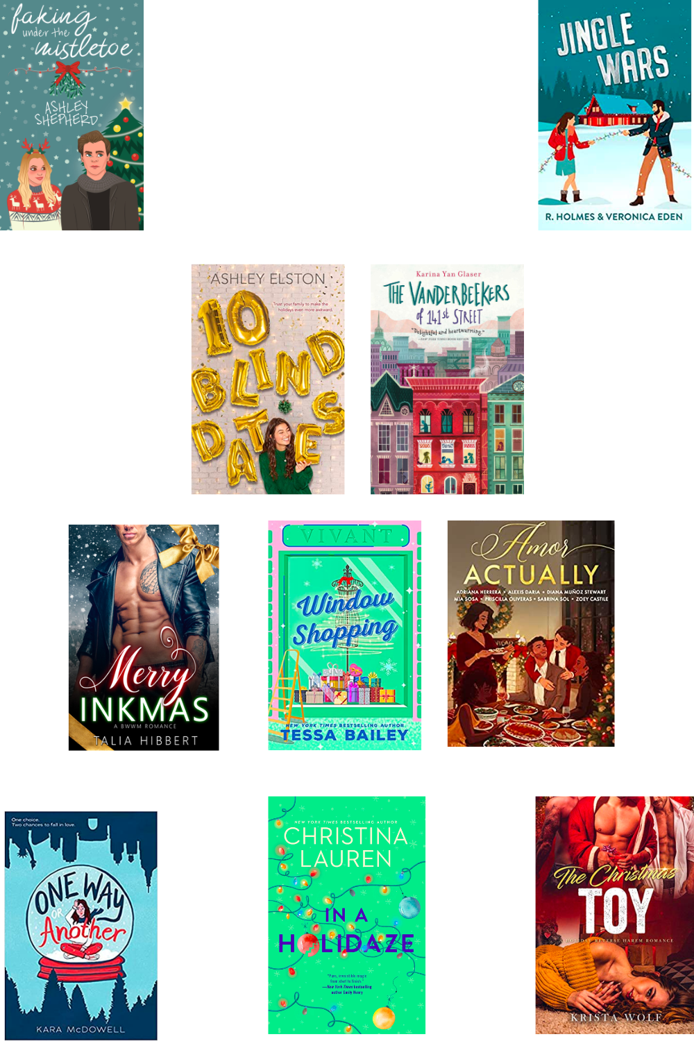 Christmas in July: 10 Holiday Themed Reads — Read & Wright