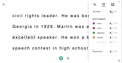 Immersive Reader in a Primary Classroom (Pt. #1) — @TheMerrillsEDU