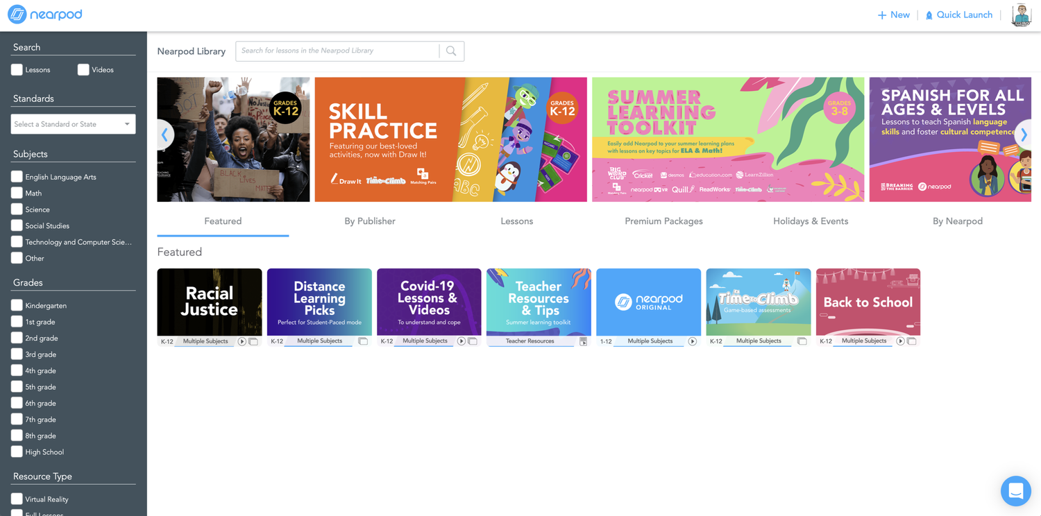 Updates in Nearpod - Videos, Expanded Library, and Zoom Integration ...