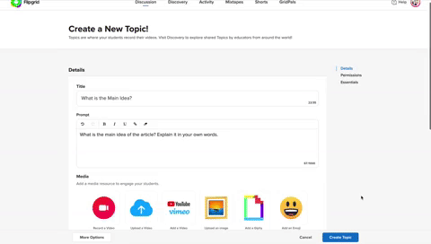 How to Set Up Your Class on Flipgrid — @TheMerrillsEDU