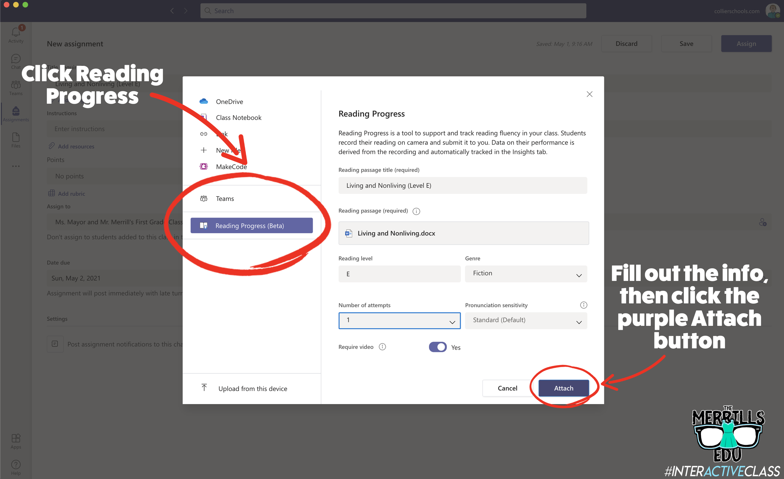 How to Use Microsoft's Reading Progress Tool — @TheMerrillsEDU