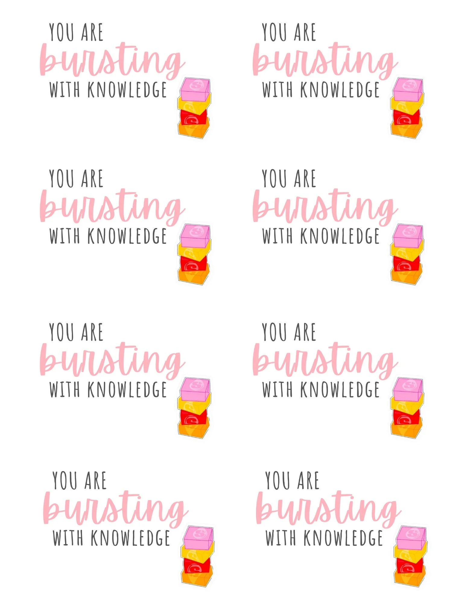 Free Teacher Testing Tags — @TheMerrillsEDU