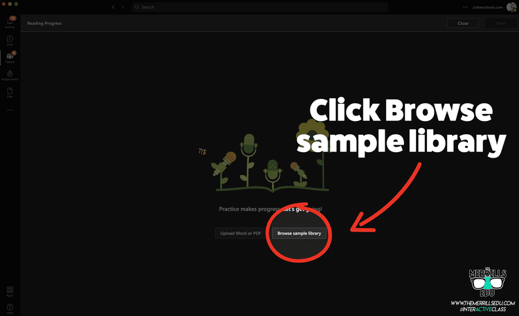 How to Use Microsoft's Reading Progress Tool — @TheMerrillsEDU