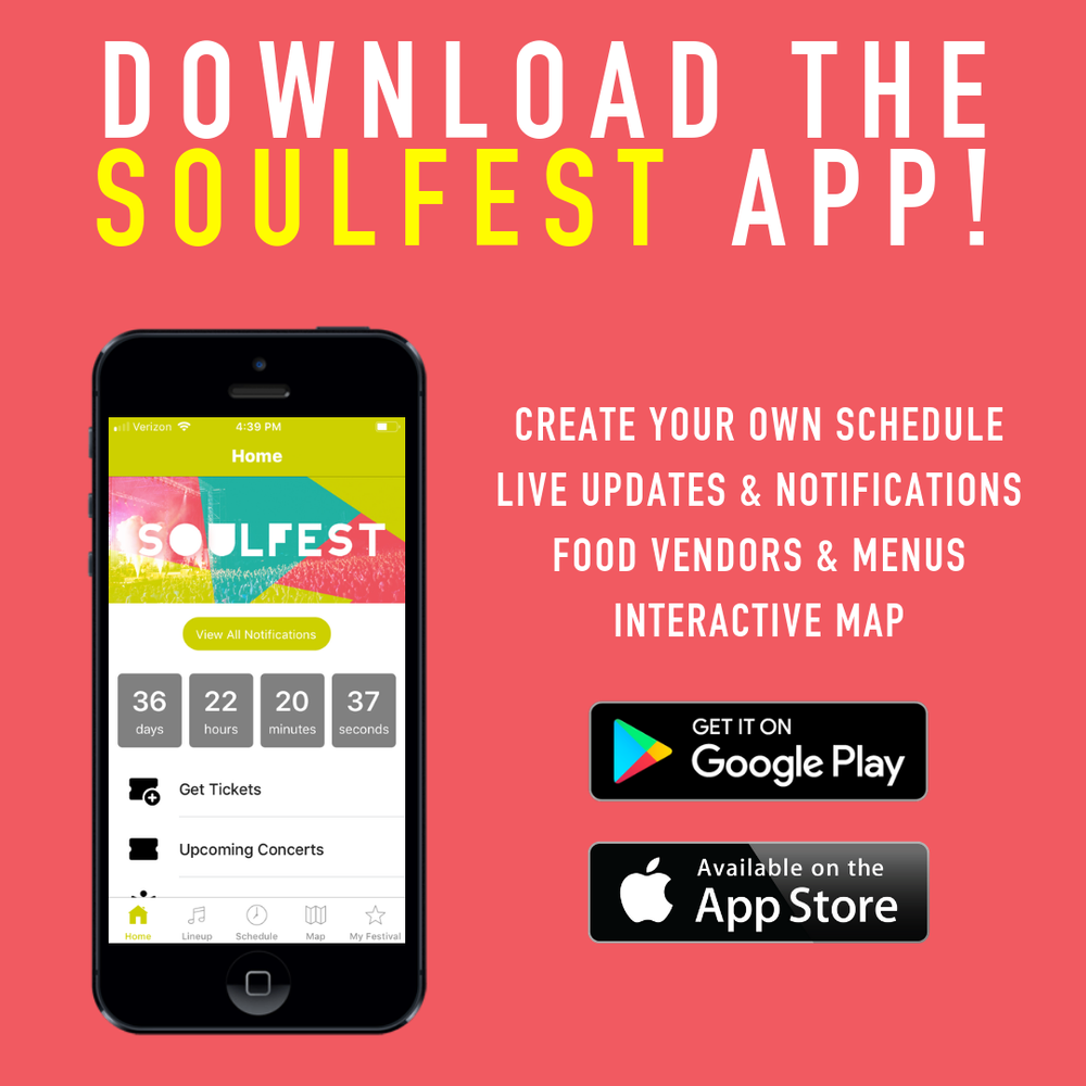 The SoulFest App is Here! — The SoulFest Music Festival