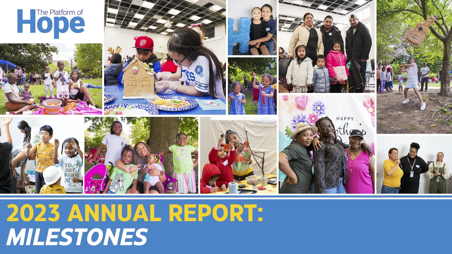 2023 Annual Report — The Platform of Hope