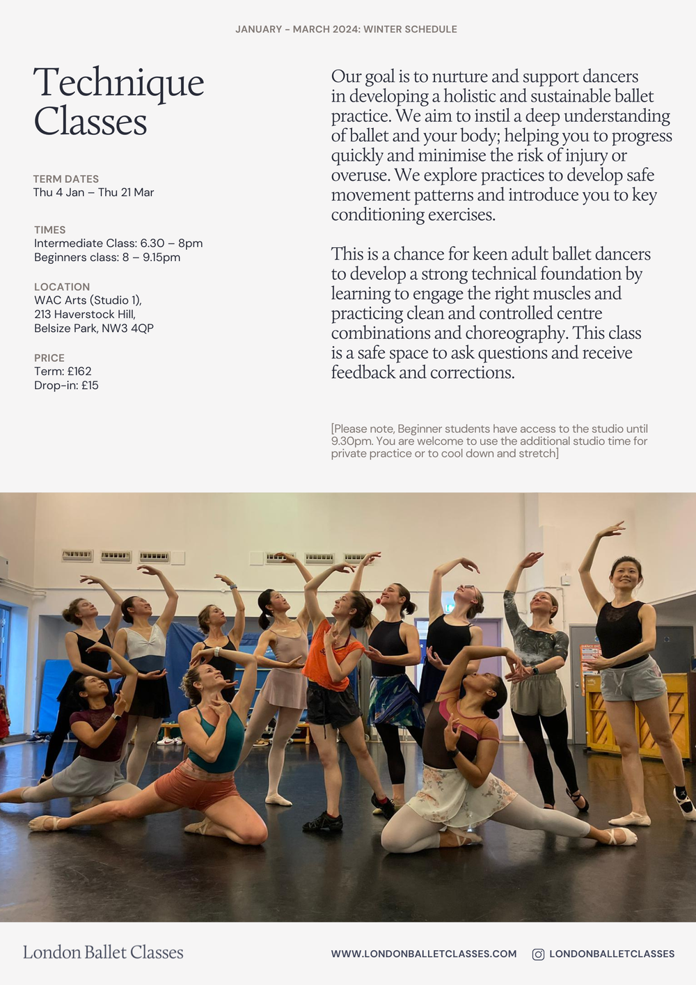 London Ballet Classes
