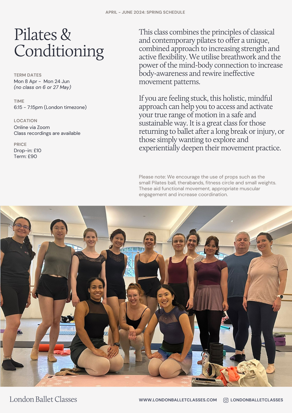Learn Ballet as an adult — London Ballet Classes