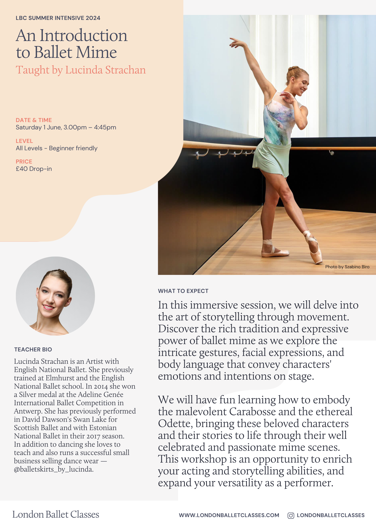 Adult Ballet Weekends | Ballet Intensives in London — London Ballet Classes
