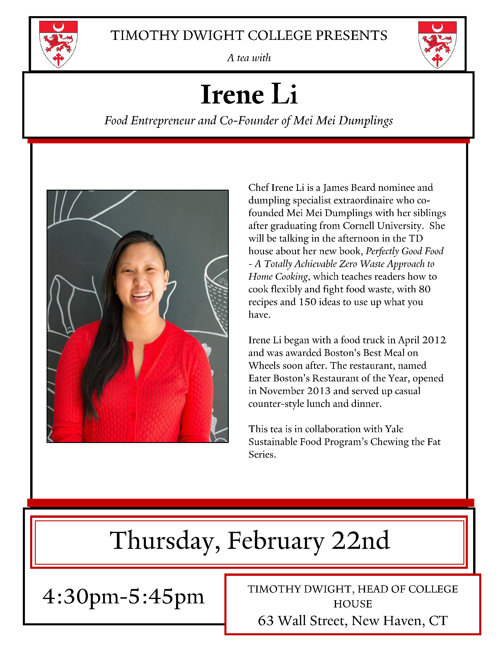 Events — Yale Sustainable Food Program