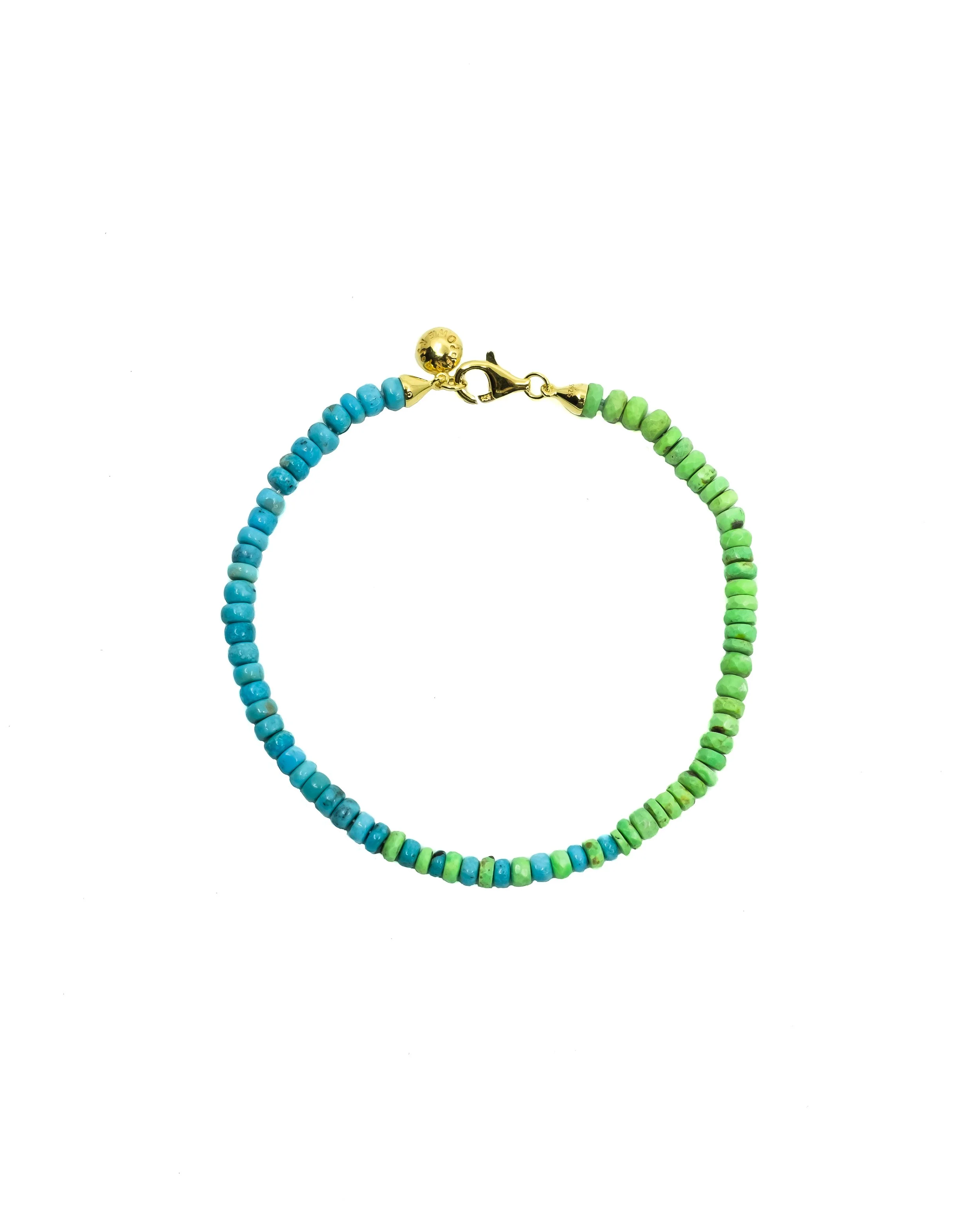 Electric Turquoise Anklet — FRY POWERS