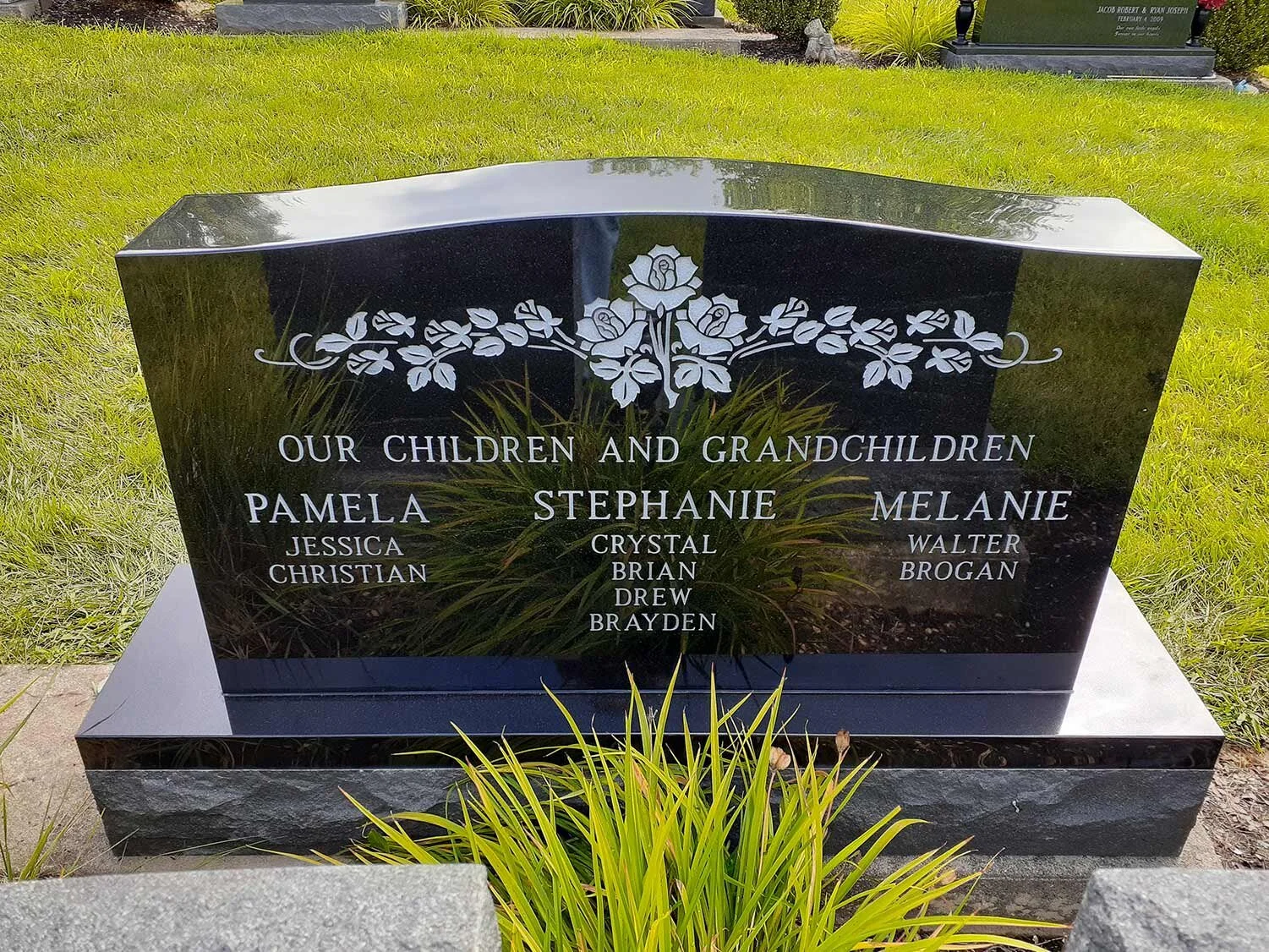 Companion Headstones, Grave Markers, and Monuments — Morrison Monuments