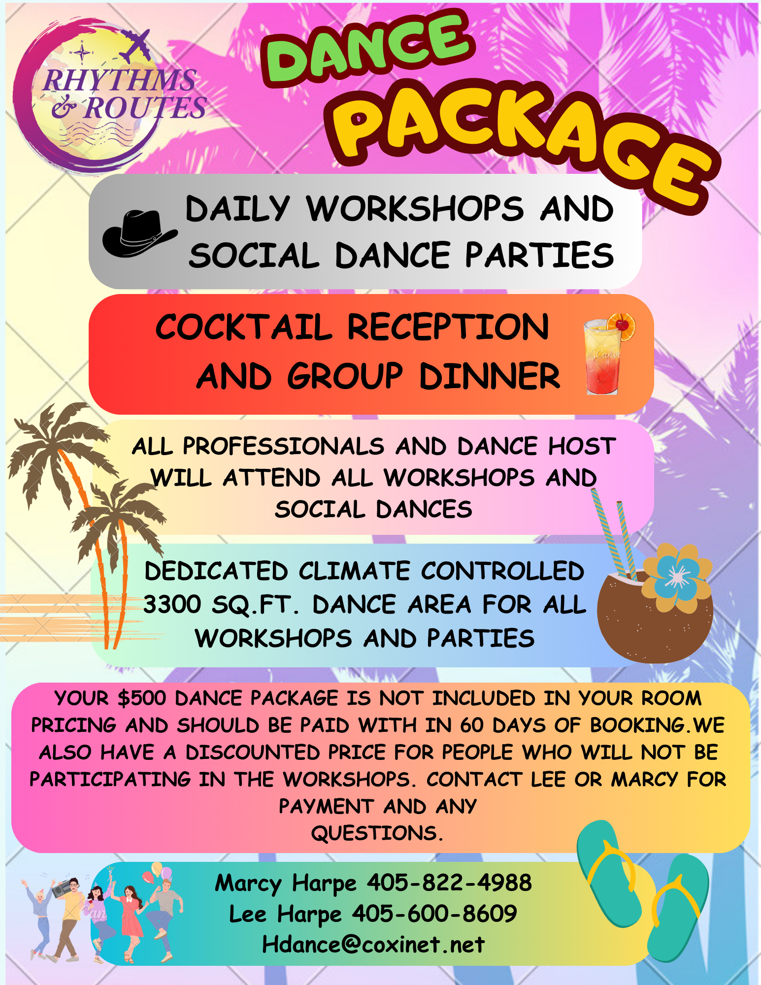 Rhythms and Routes — Harpe's Dance Studio