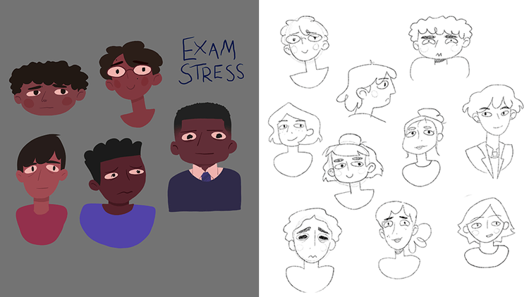 NHS: Exam Stress — Kino Bino - Animation Studio Leicester