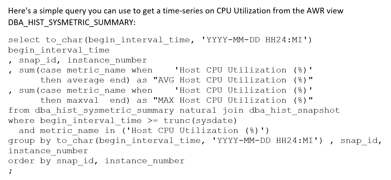 Discover The Hidden Secrets Of Cpu Utilization In Oracle Databases