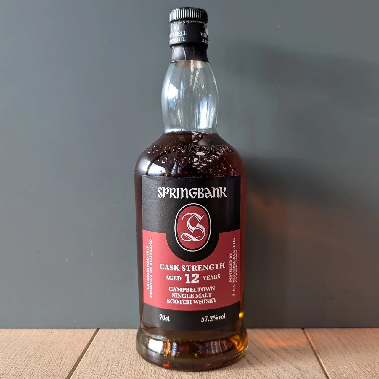 Springbank 12 YO Cask Strength (Batch 25) — Whisky Saga