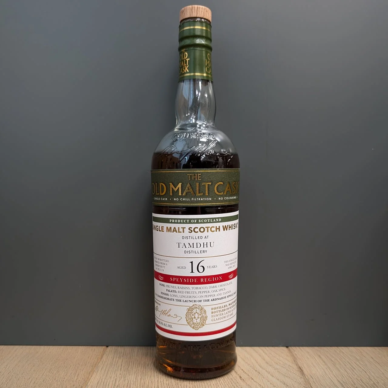 Tamdhu 2007 16 YO Old Malt Cask (Hunter Laing) — Whisky Saga