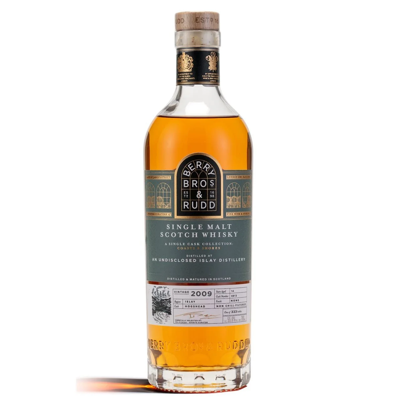 An Undisclosed Islay Distillery 2009 14 YO cask #6613 (Berry Bros ...