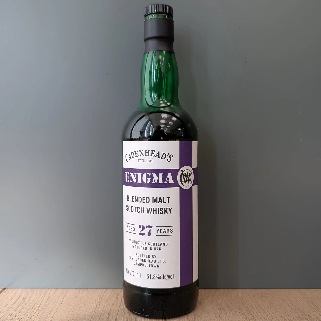 Cadenhead 1997 27 YO Blended Malt Scotch Whisky (BM.2.A) — Whisky Saga