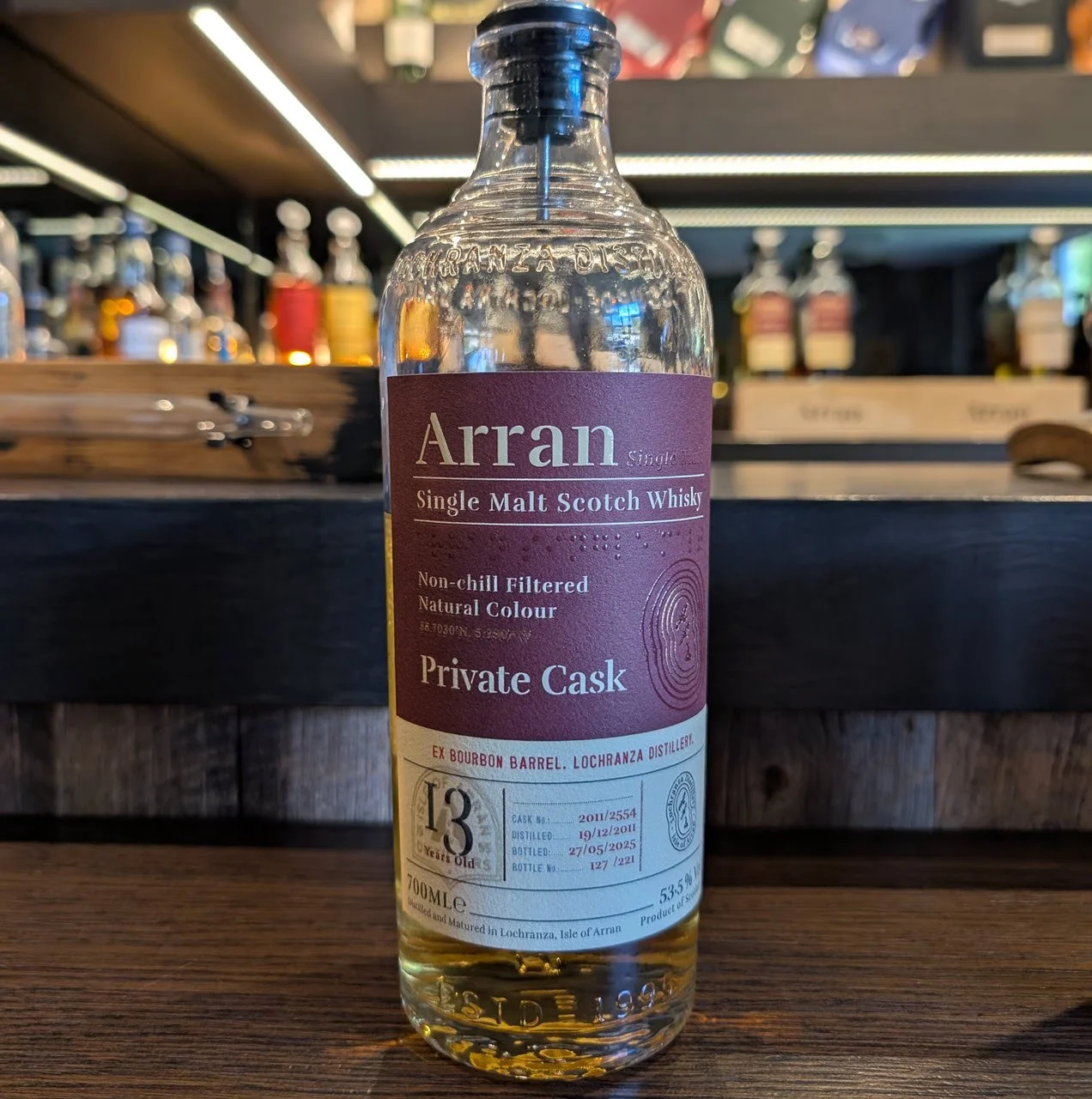 Arran Single Cask 2111/2554 - Distillery Exclusive — Whisky Saga