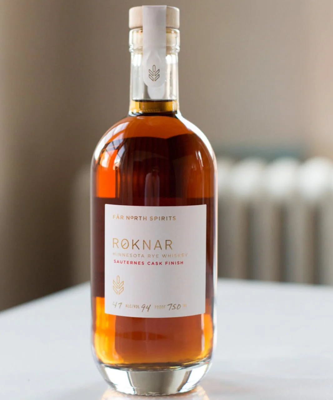 Roknar Minnesota Rye Whiskey Sauternes Cask Finish — Whisky Saga