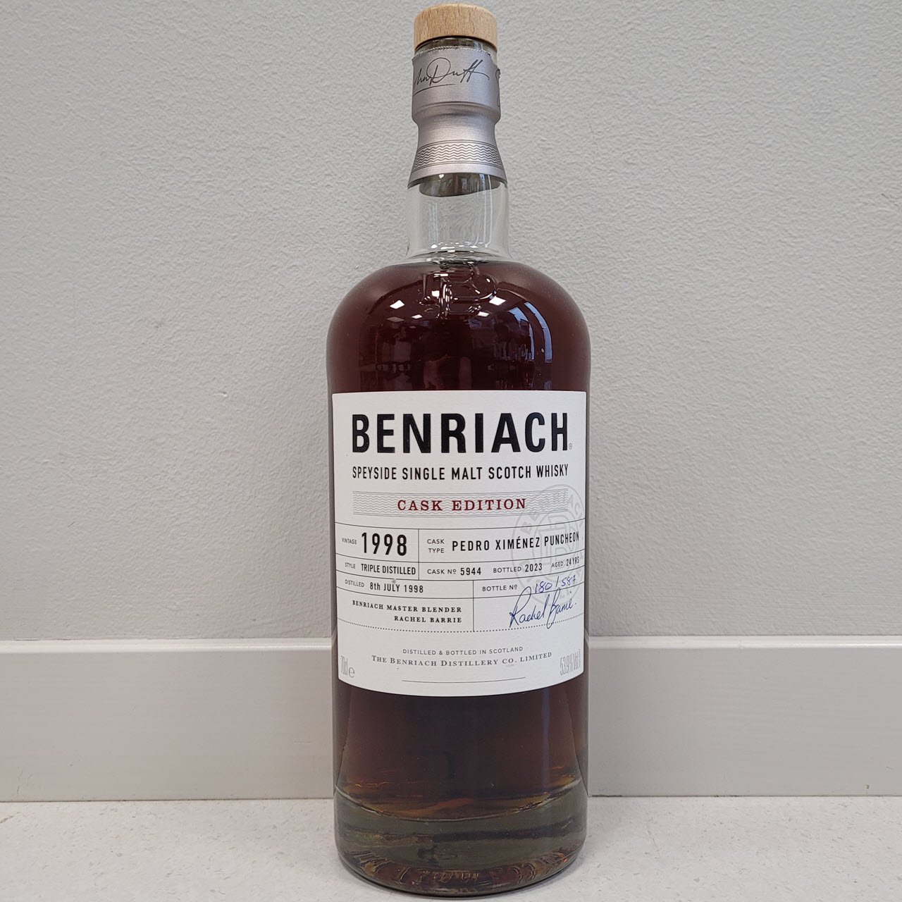 Benriach 1998 24 YO Cask Edition PX Puncheon — Whisky Saga