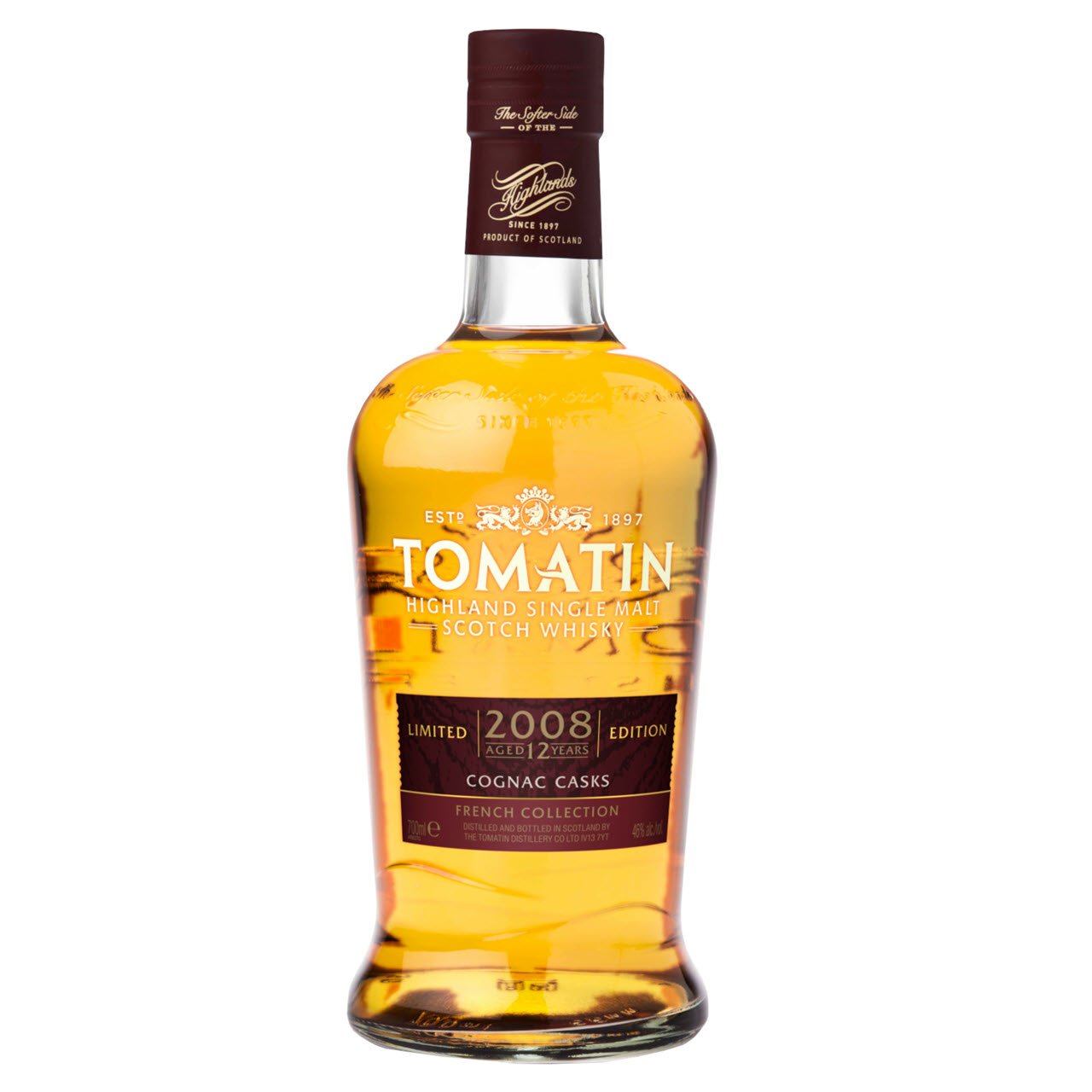 Tomatin 2008 12 YO French Collection Cognac Cask — Whisky Saga