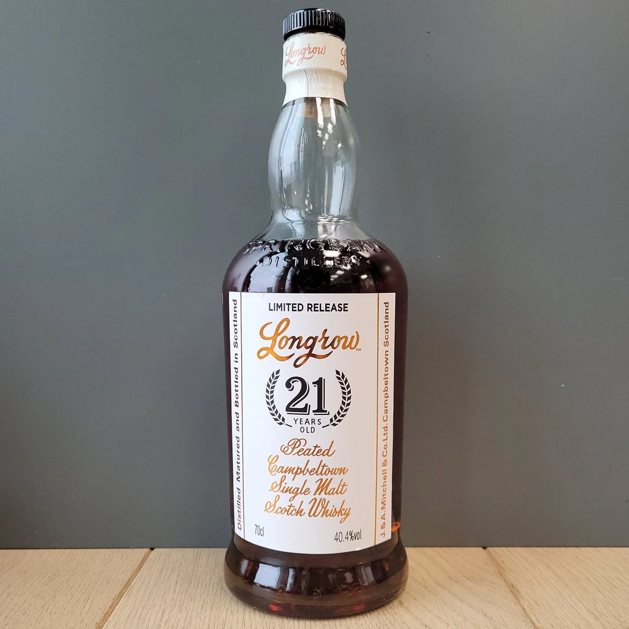 Longrow 21 YO Cask Strength — Whisky Saga