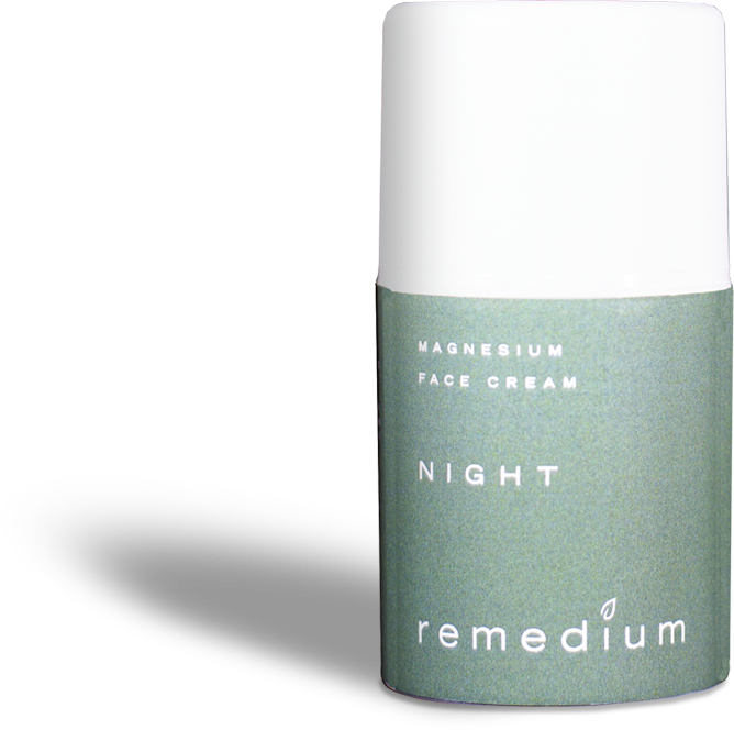 Magnesium Face NIGHT Cream — Magnesium Chloride Skincare | Remedium