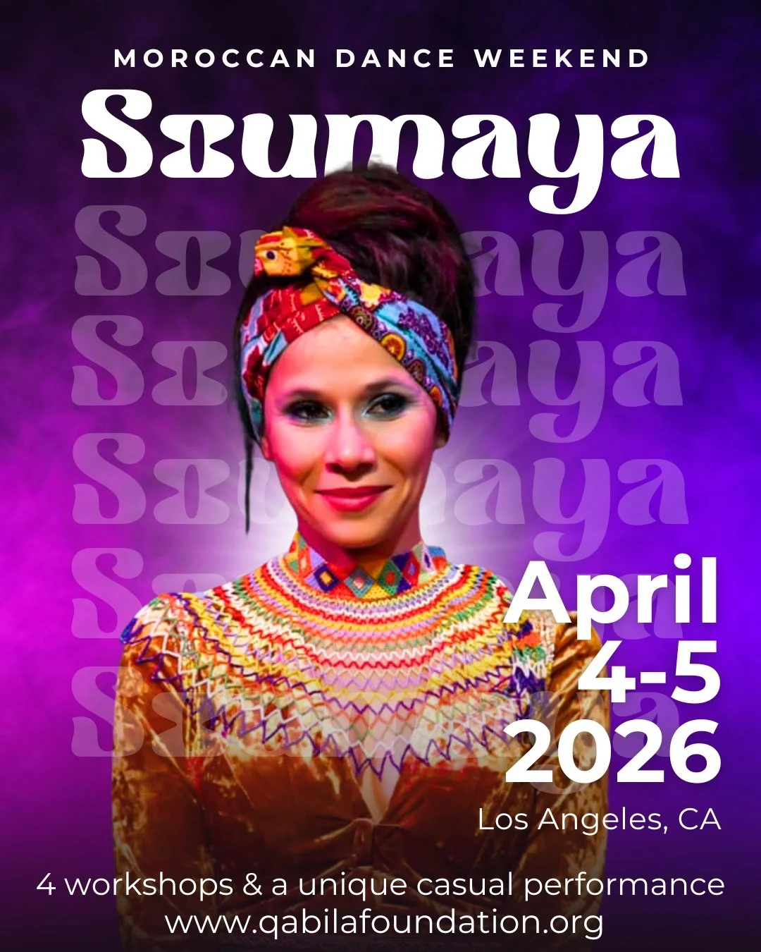 Moroccan Dance Weekend with Soumaya MaRose — Qabila Foundation