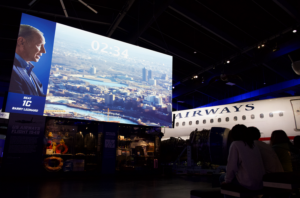 US Airways Flight 1549. Carolinas Aviation Museum, North Carolina, USA ...